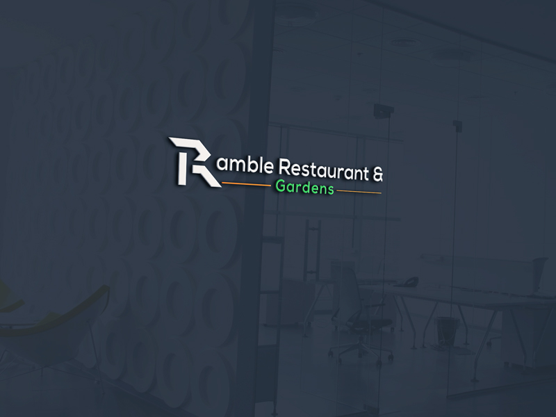 Modern, Elegant, Restaurant Logo Design for Ramble Restaurant & Gardens by Trisha Akter | Design ...