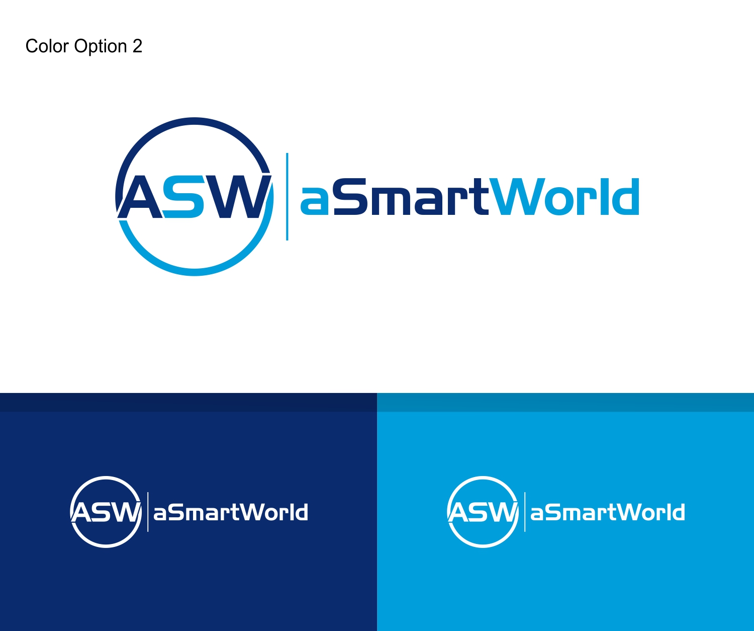 Serio, Moderno Diseño de Logo for aSmartWorld por Graphic Media ...