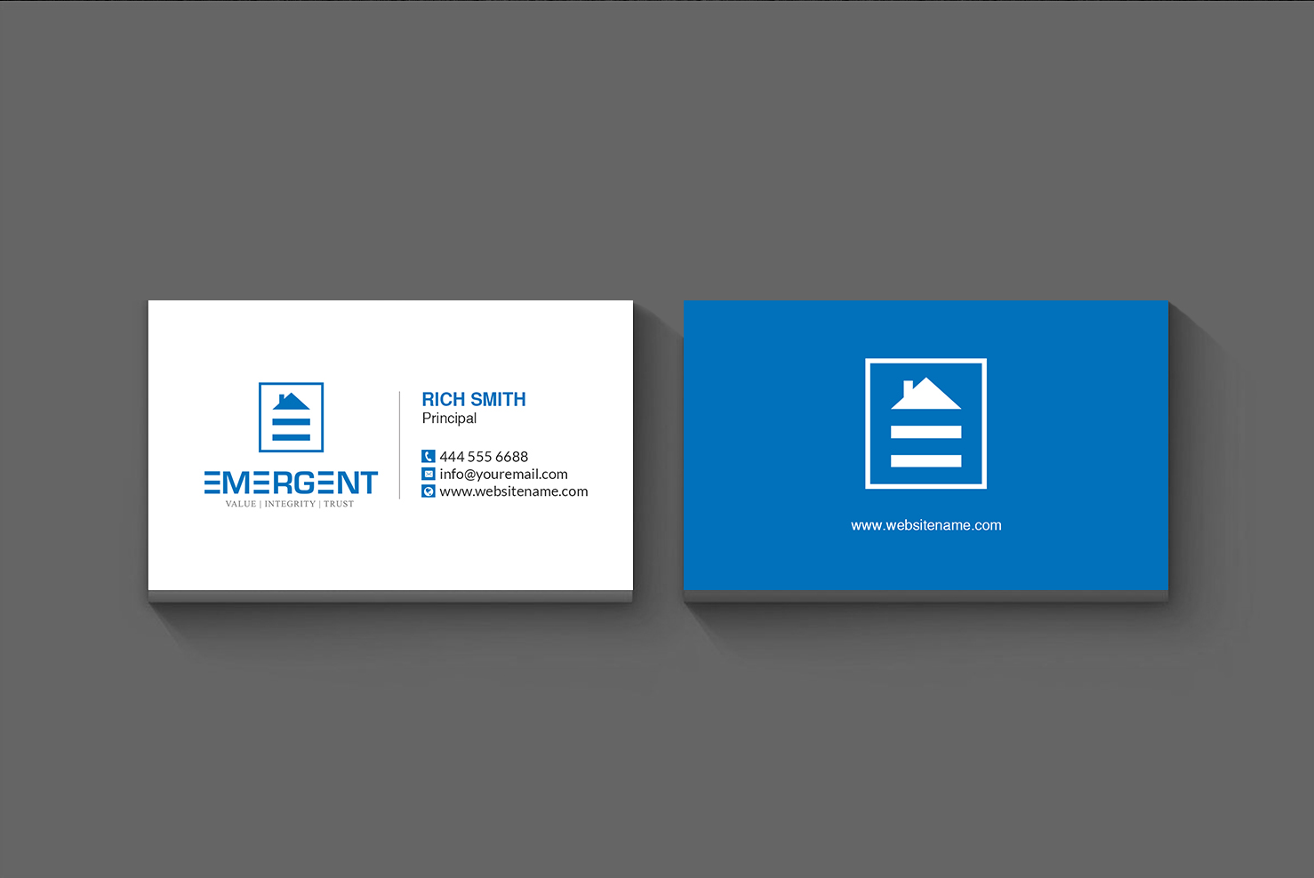 Upmarket, Serious, Apartment Business Card Design for Emergent ...