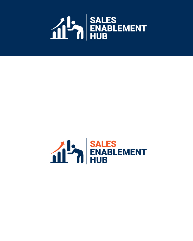 Professional, Upmarket, Sales Logo Design for Sales Enablement Hub by ...