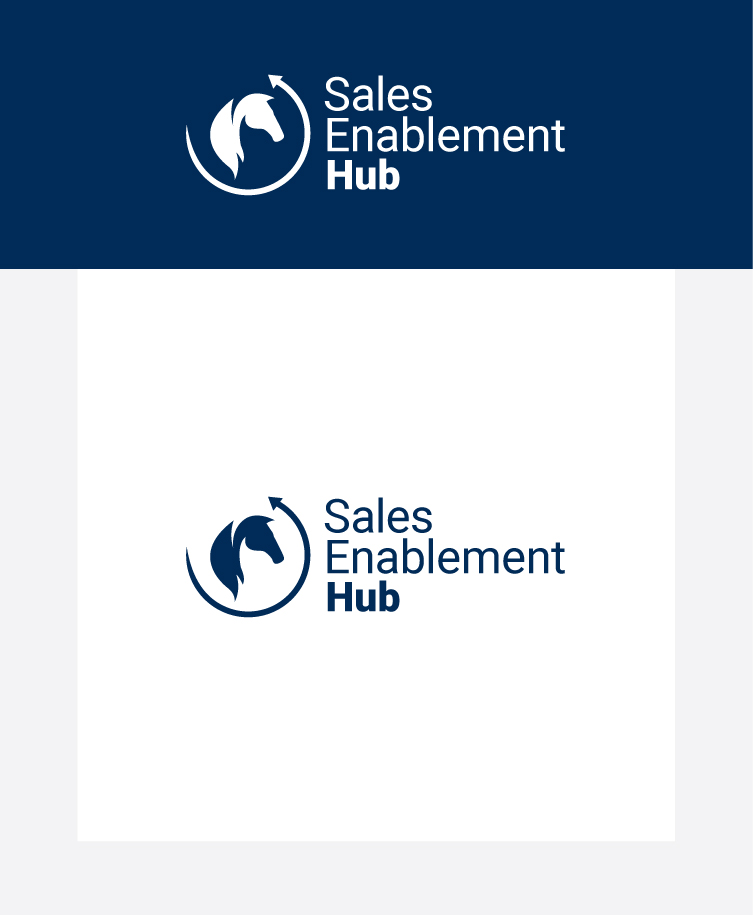 Professional, Upmarket, Sales Logo Design for Sales Enablement Hub by ...