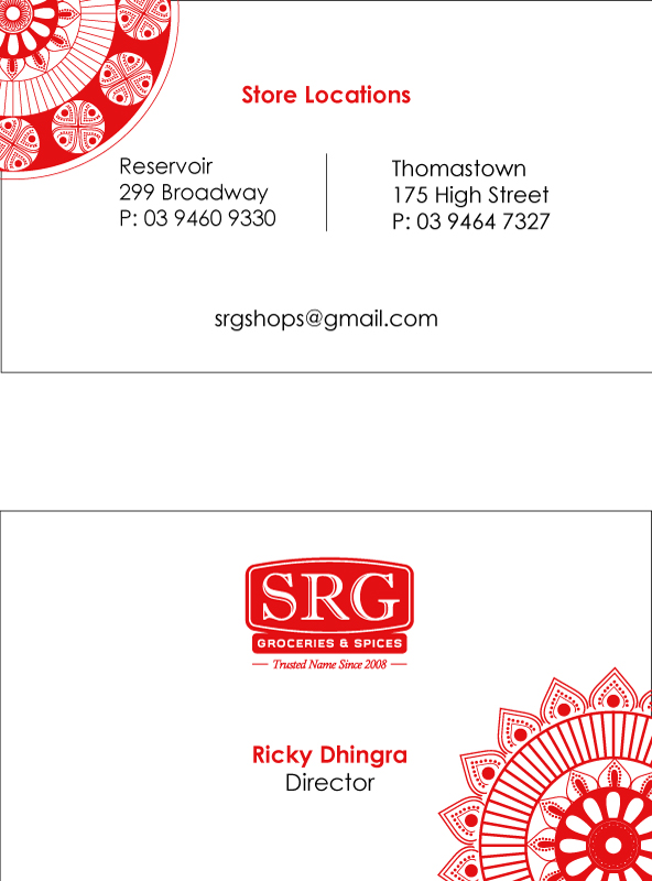 Elegant, Playful, Grocery Store Business Card Design for a Company by ...