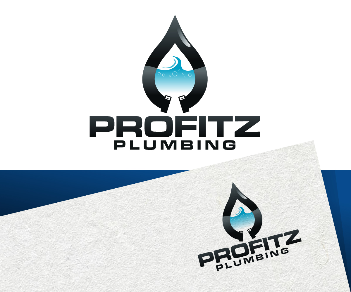 Bold, Modern, Plumber Logo Design for Please help with a plumbing name ...