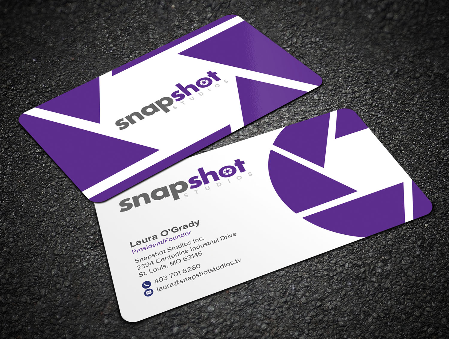 Bold, Playful, Film Production Business Card Design for a Company by ...
