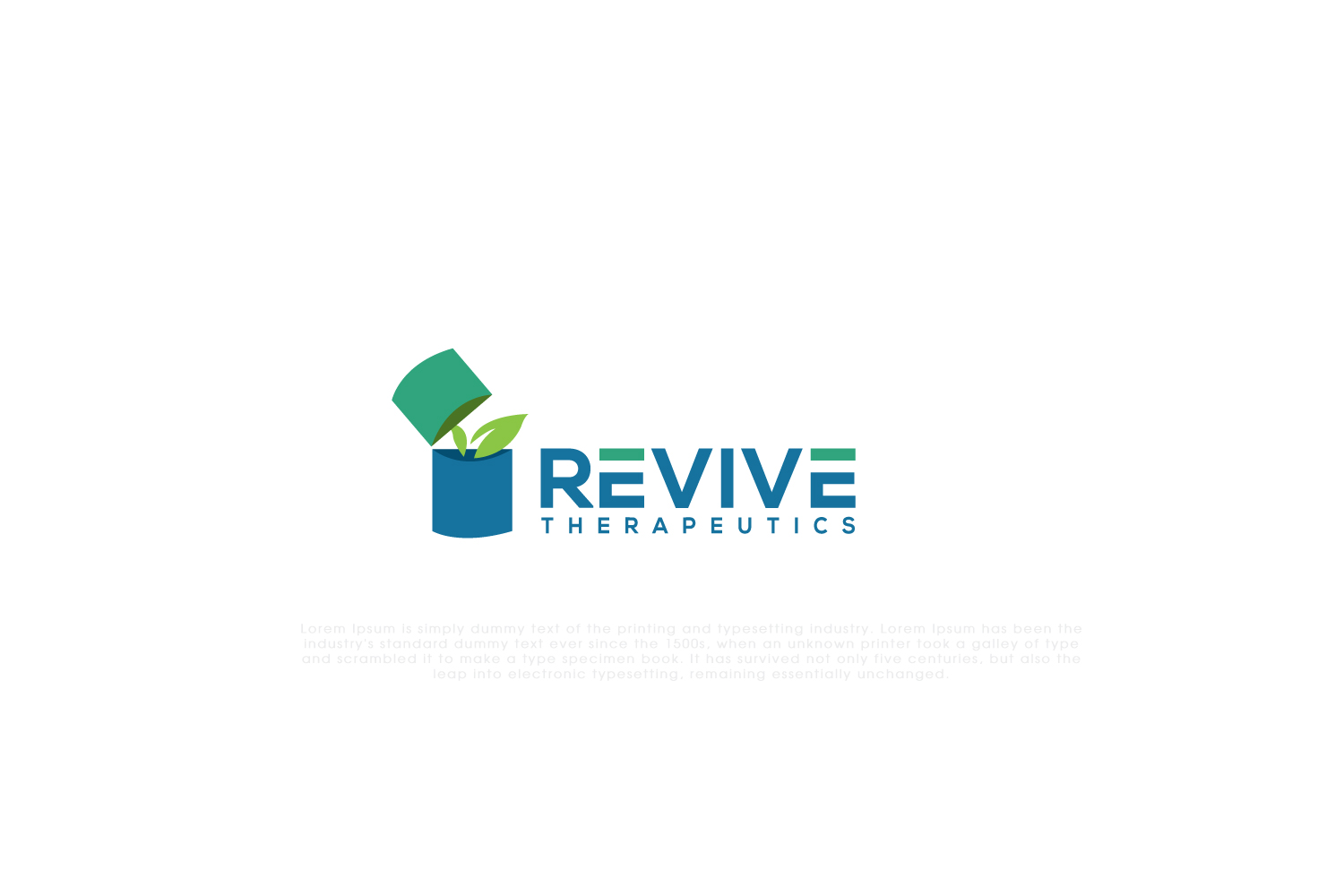 Professional, Serious, Pharmaceutical Logo Design for Revive ...