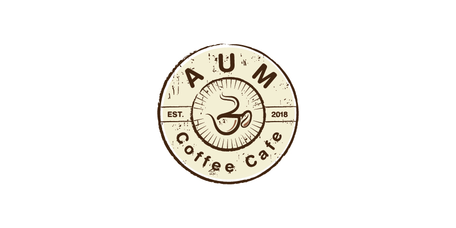 Elegant, Playful Logo Design for Aum Cafe or Cafe Aum or Om Cafe or ...