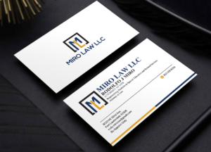 Business Card Miro Law llc examples and ideas are attached. | 51 ...
