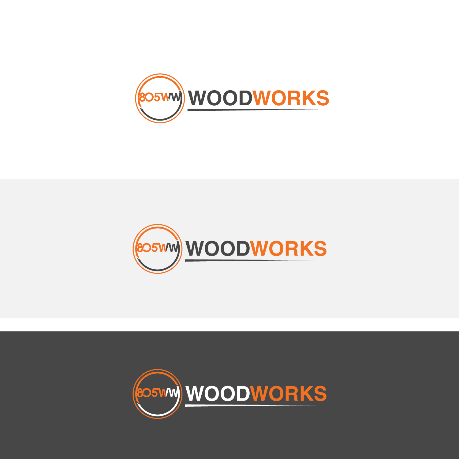 Bold, Upmarket, Woodworking Logo Design for 805 Woodworks by sankar999 ...