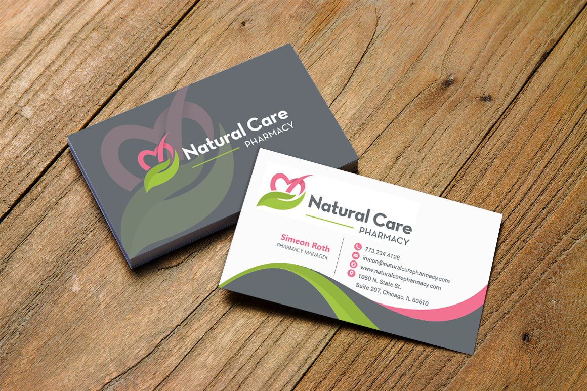 Elegant, Playful, Pharmacy Business Card Design for a Company by ...