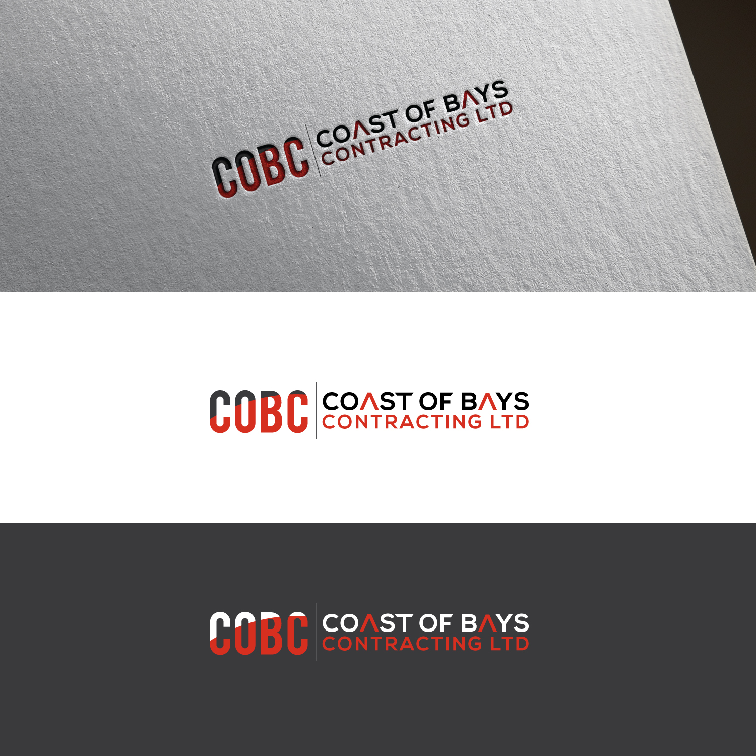 Serious, Bold, Contracting Logo Design for COBC by sankar999 | Design ...