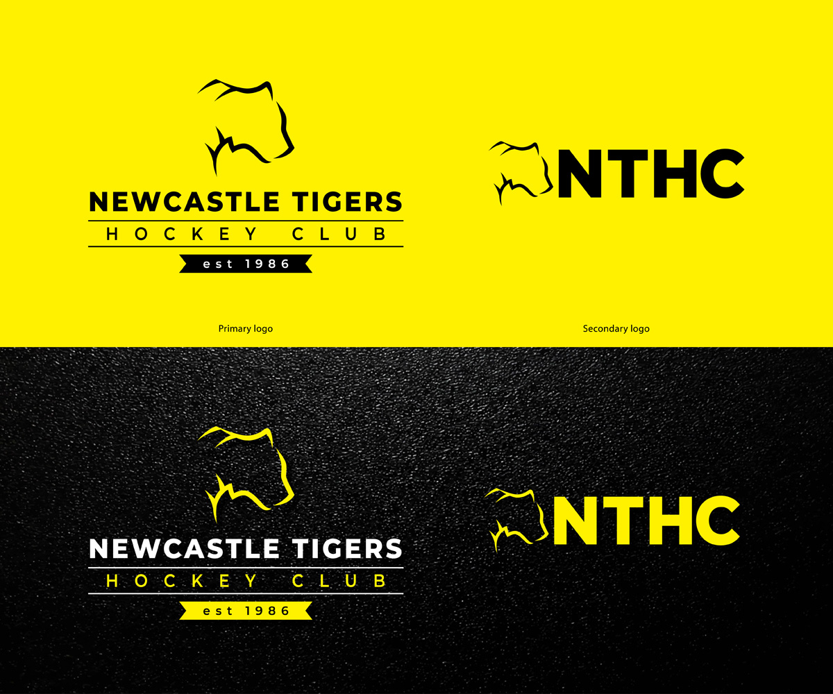 Bold, Modern, Club Logo Design for NEWCASTLE TIGERS HOCKEY CLUB est ...