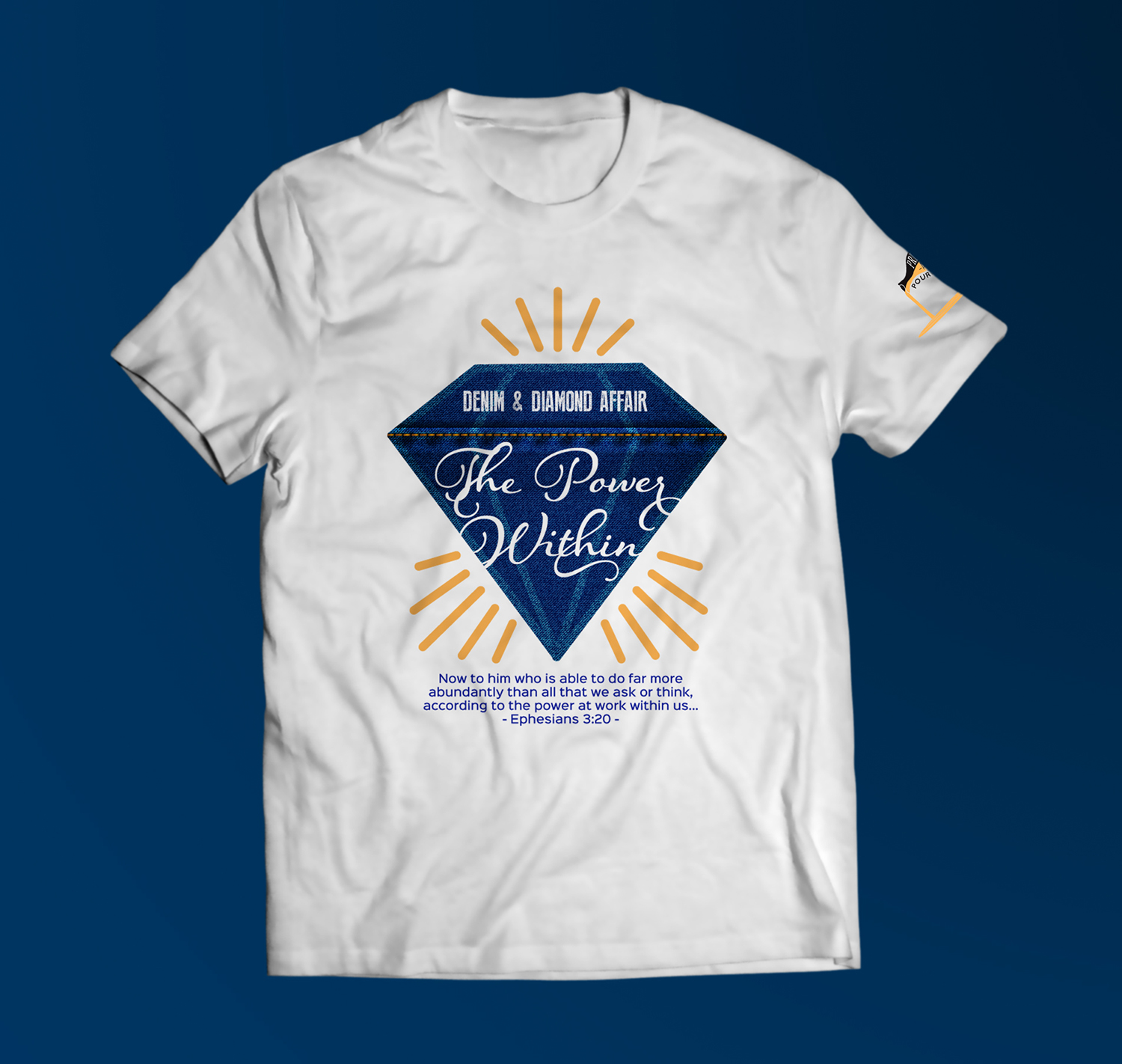 Serious, Elegant, Religious T-shirt Design for a Company by Pinky ...
