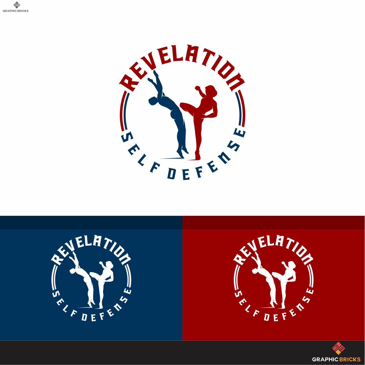 Masculine, Bold, Self Defense Logo Design for Revelation Self Defense ...