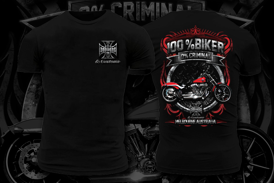 Bold, Serious T-shirt Design for Custom Bike Shop by Bayu_susilo ...