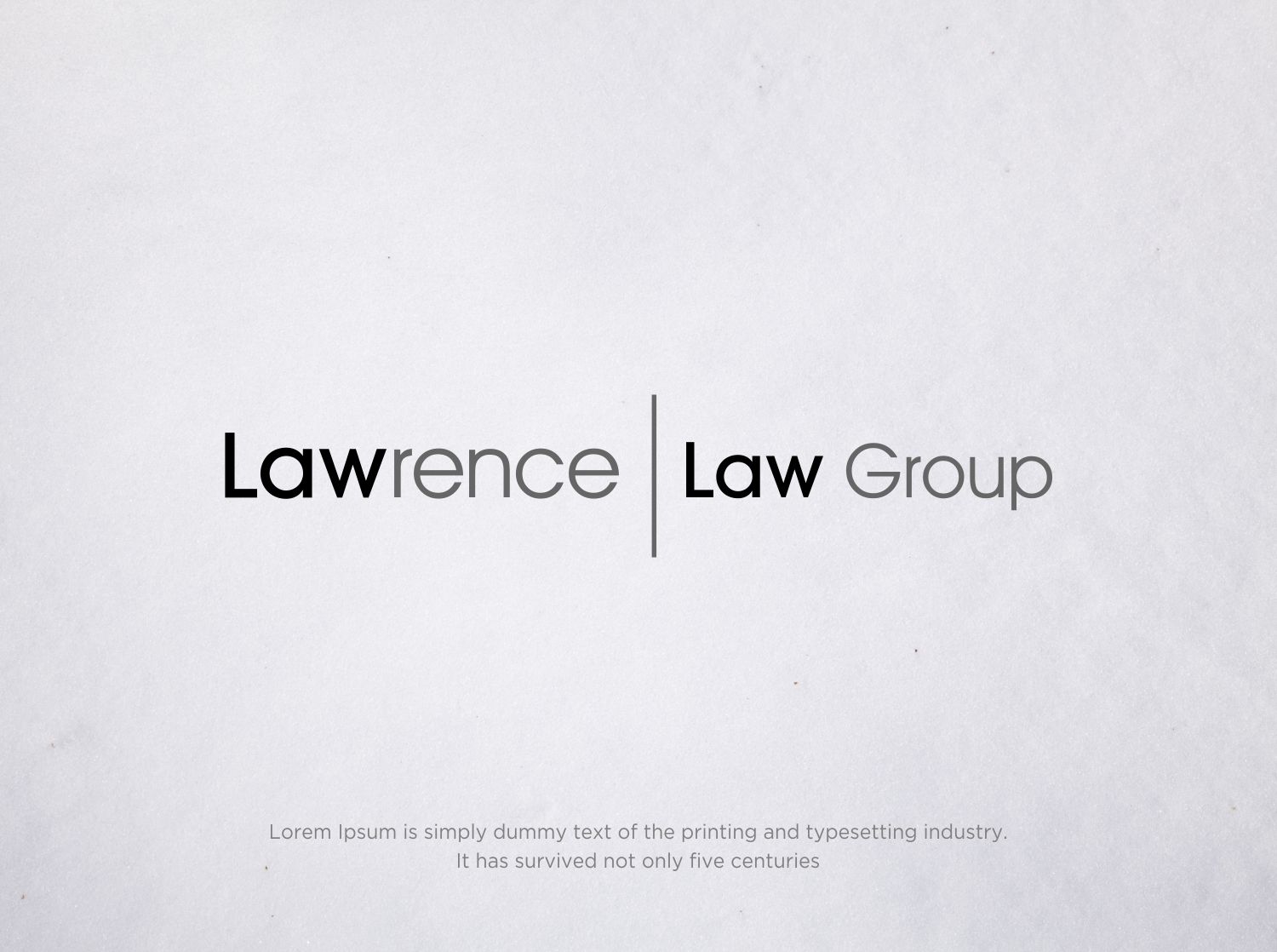 Logo Design for Lawrence Law Group by Kreative Creation | Design #18578643
