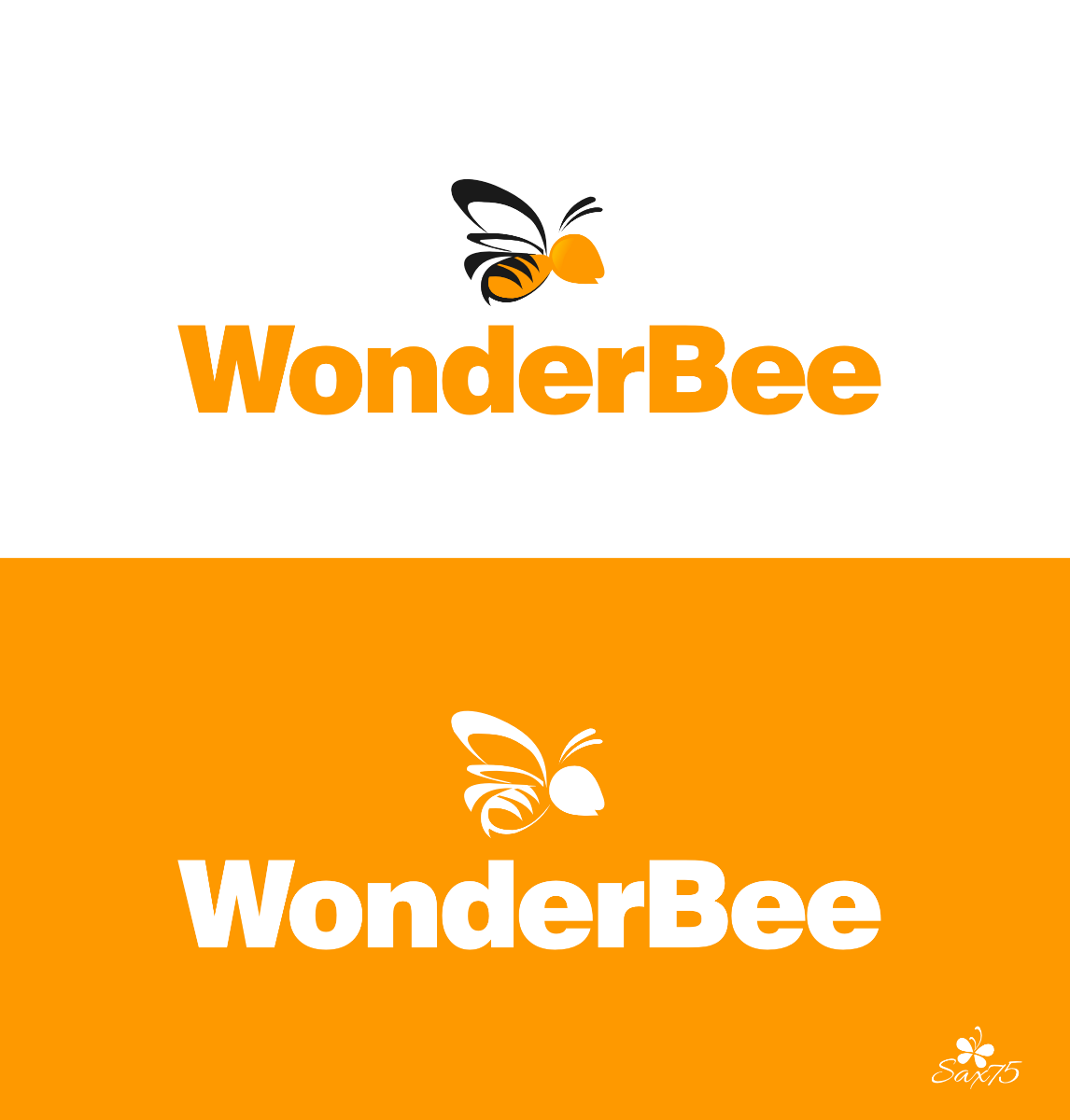Modern, Playful, It Company Logo Design for WonderBee by sax75 | Design ...