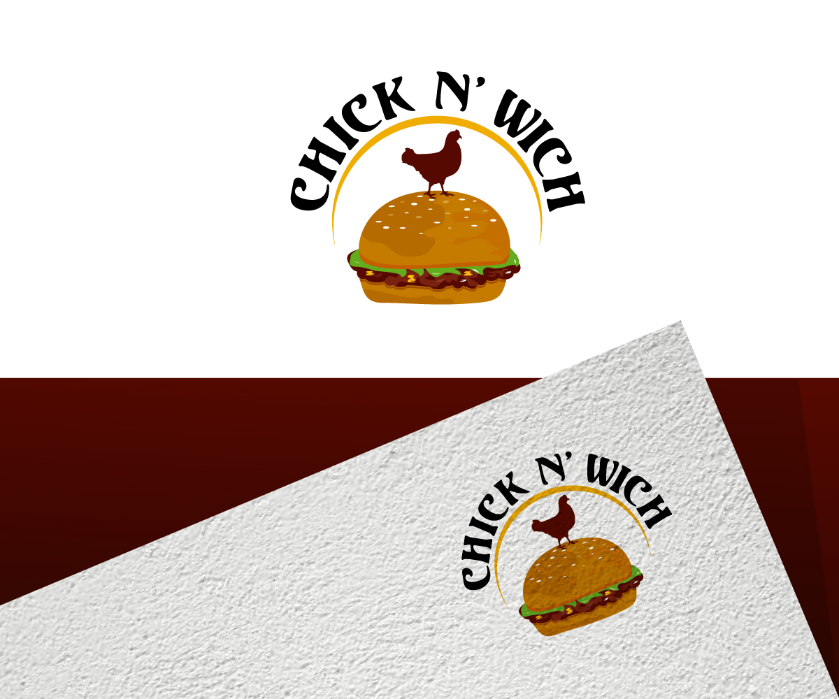 Modern, Elegant Logo Design for Chick n' Wich or Chick-n-Wich by Jay ...