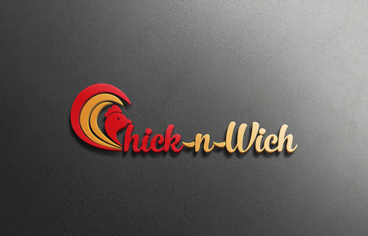 Modern, Elegant Logo Design for Chick n' Wich or Chick-n-Wich by paper ...