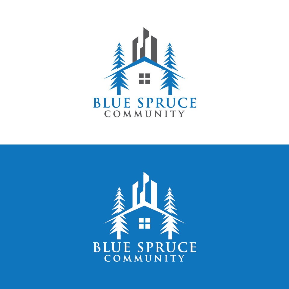 Bold, Serious Logo Design for Blue Spruce Community, With Possible tag ...