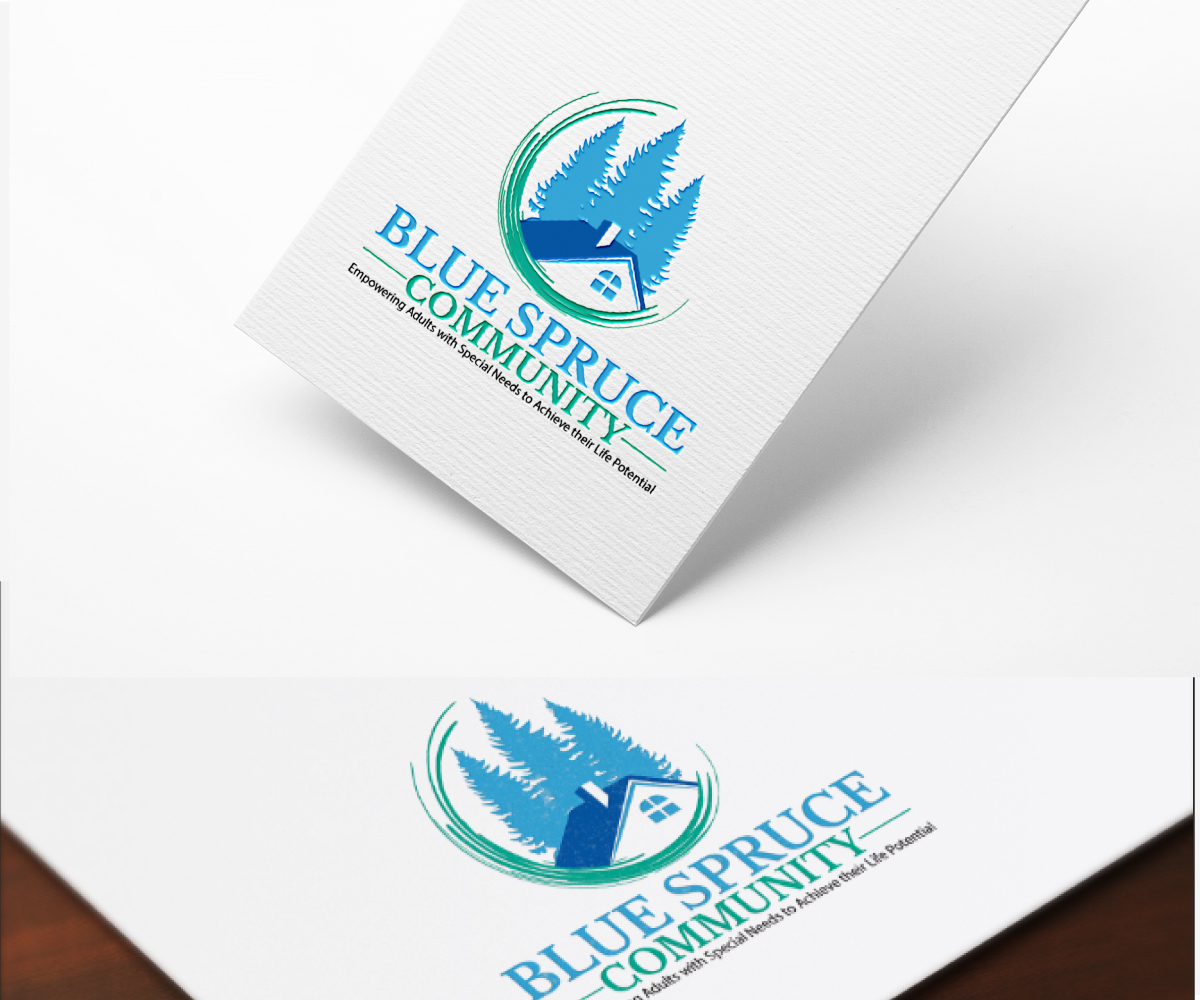 Bold, Serious Logo Design for Blue Spruce Community, With Possible tag ...