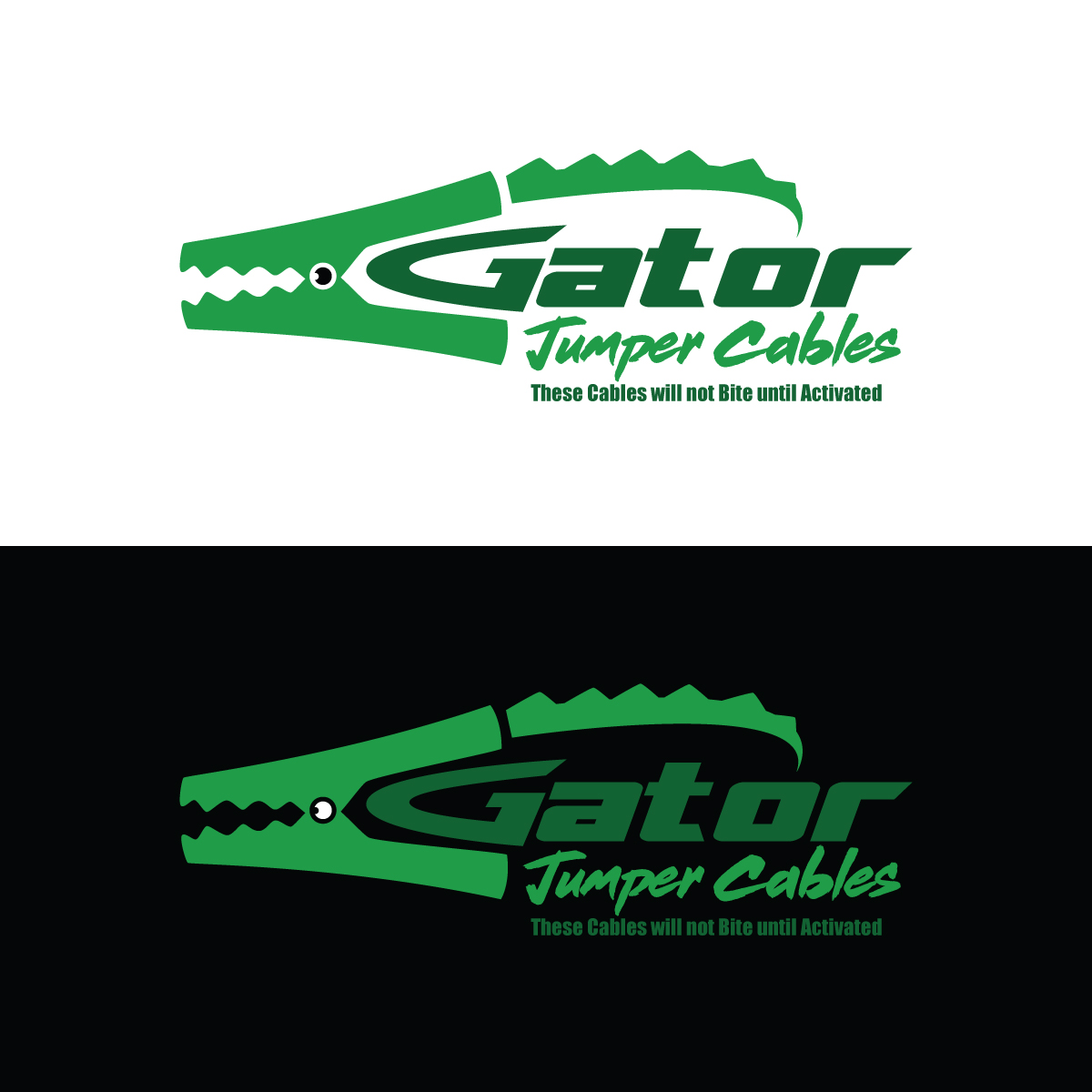 Bold, Upmarket, Automotive Logo Design for Gator Jumper Cables "These ...