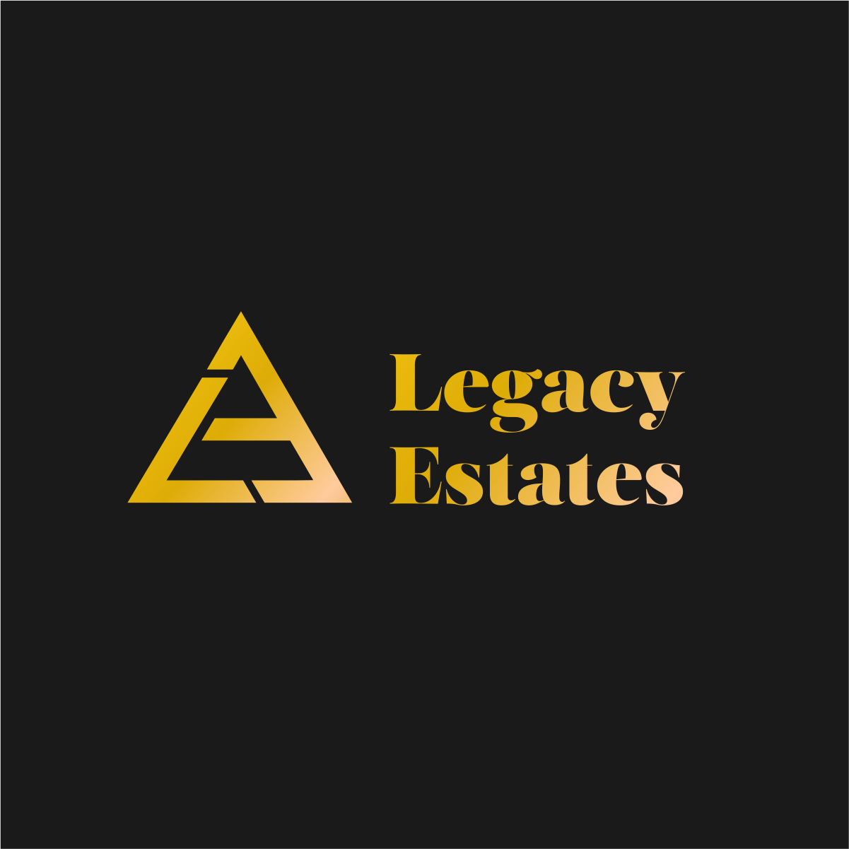Serious, Professional, Real Estate Logo Design for Legacy Estates by ...