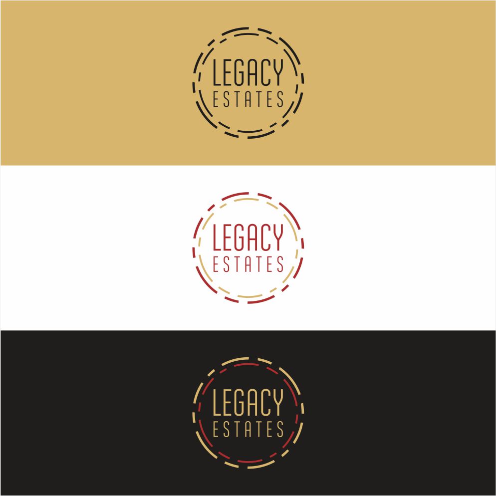 Serious, Professional, Real Estate Logo Design for Legacy Estates by ...