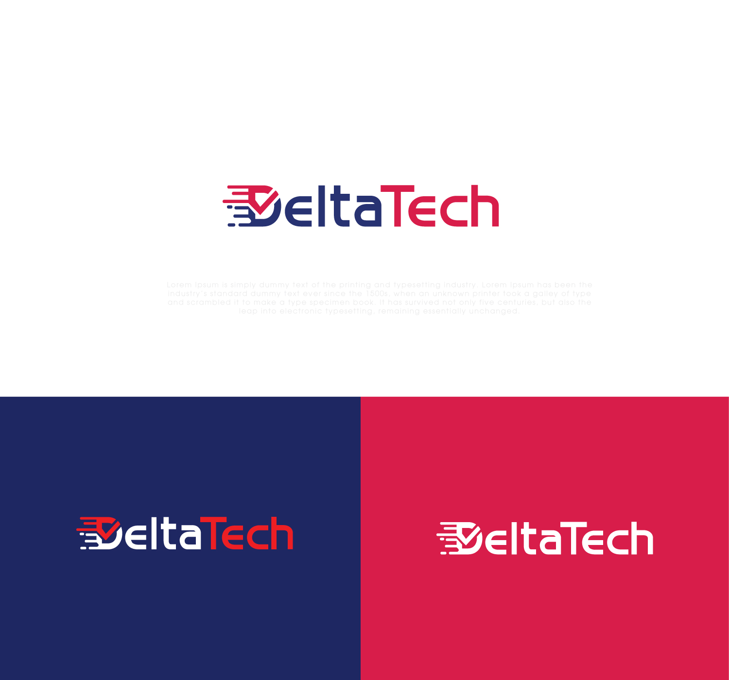 Logo Design for Deltatech by solidinto | Design #18640181