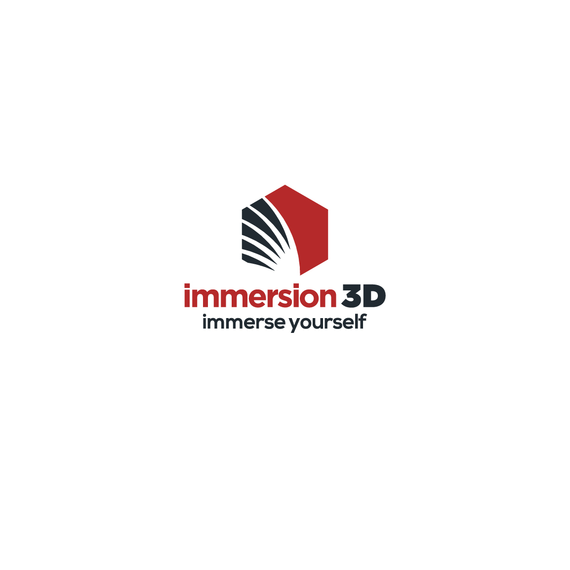 Elegant, Modern Logo Design for Immersion 3D with a tag line: "immerse ...