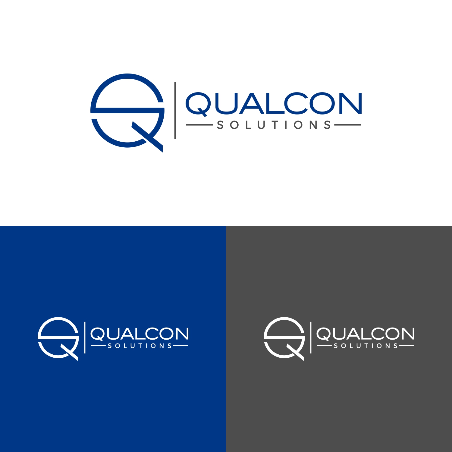 Modern, Professional, Telecommunications Logo Design for Qualcon ...
