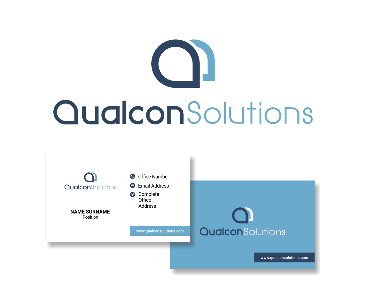 Modern, Professional, Telecommunications Logo Design for Qualcon ...