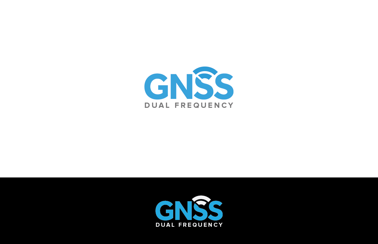 Logo Design for GNSS Dual Frequency by Knockout | Design #18679199