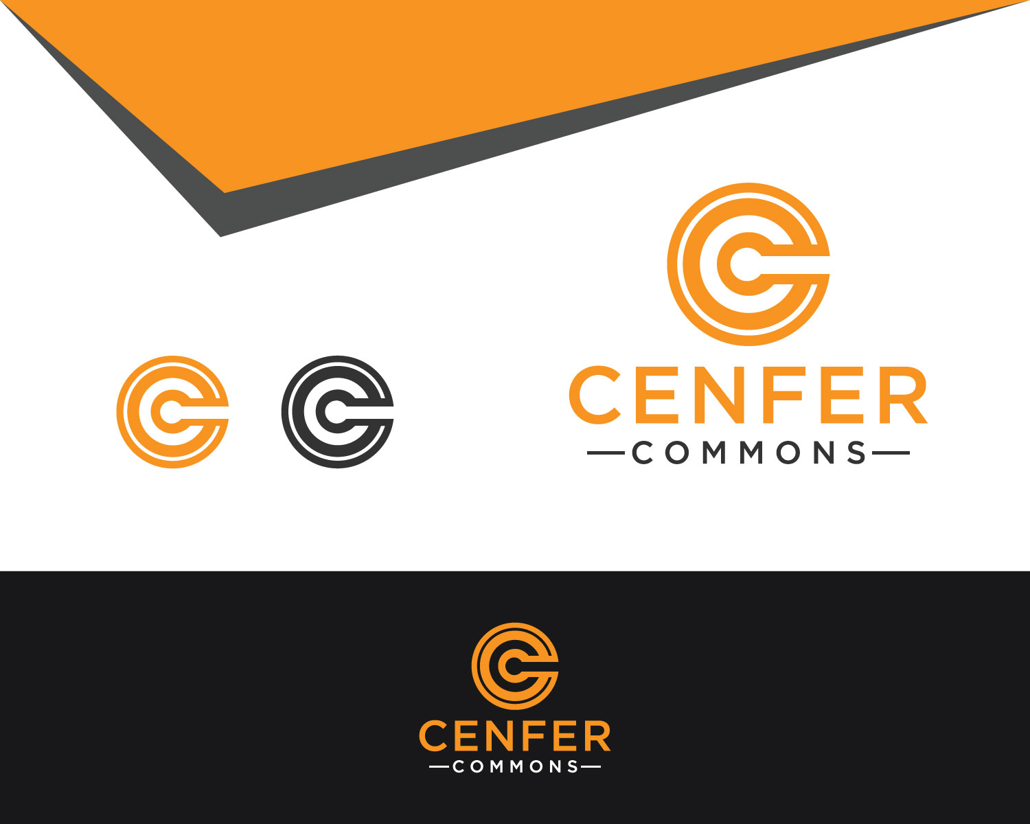 Bold, Serious, Real Estate Development Logo Design for Cenfer Commons ...