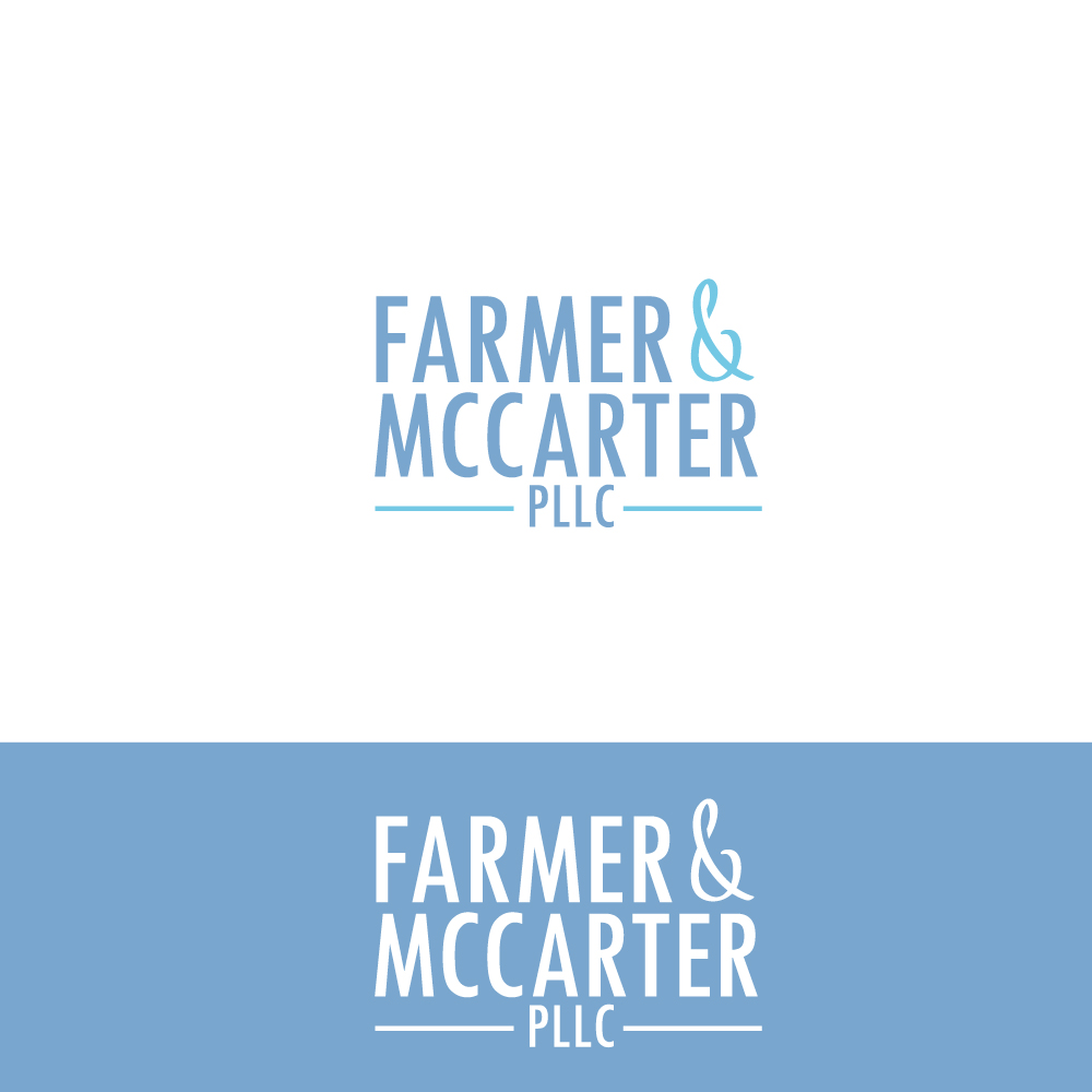Professional, Serious, Legal Logo Design for Farmer & McCarter, PLLC by ...
