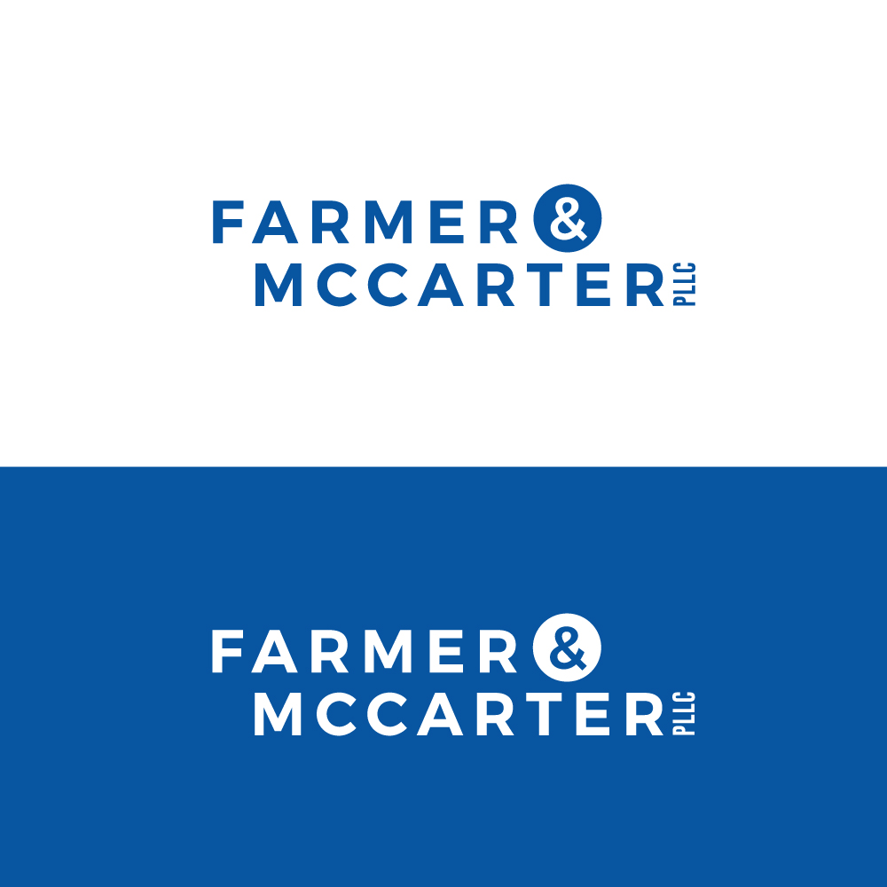 Professional, Serious, Legal Logo Design for Farmer & McCarter, PLLC by ...