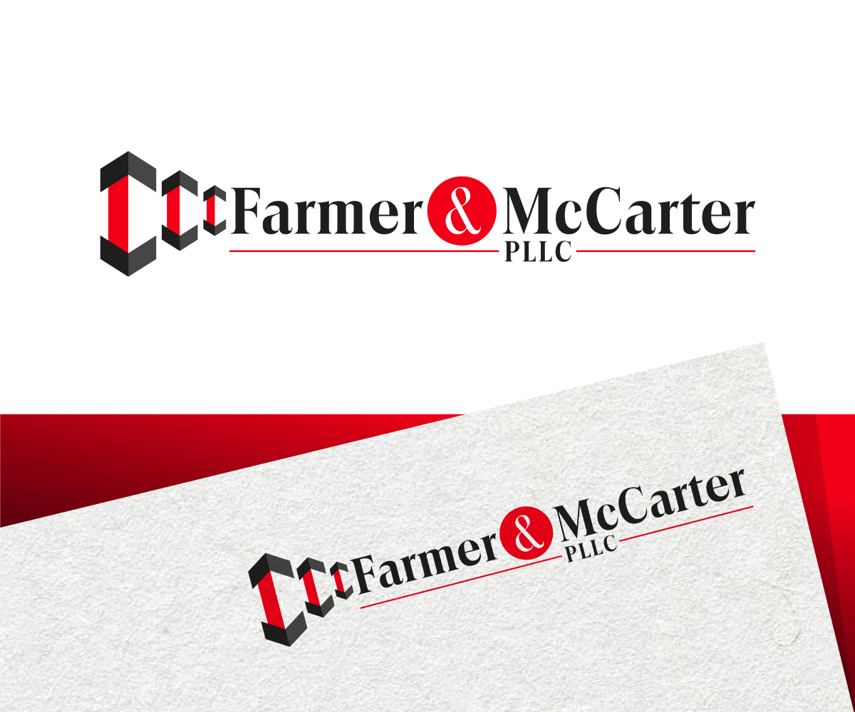 Professional, Serious, Legal Logo Design for Farmer & McCarter, PLLC by ...