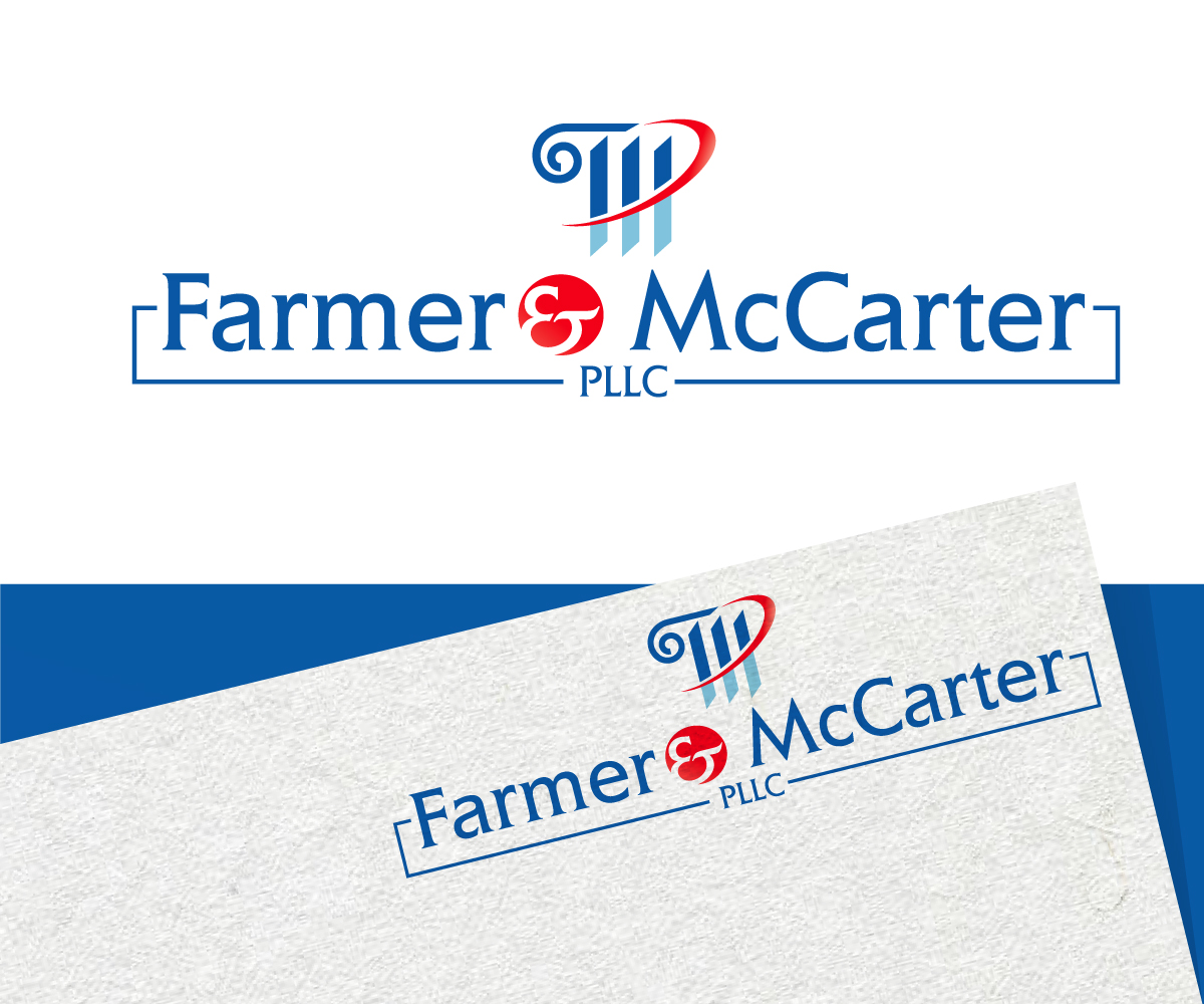 Professional, Serious, Legal Logo Design for Farmer & McCarter, PLLC by ...