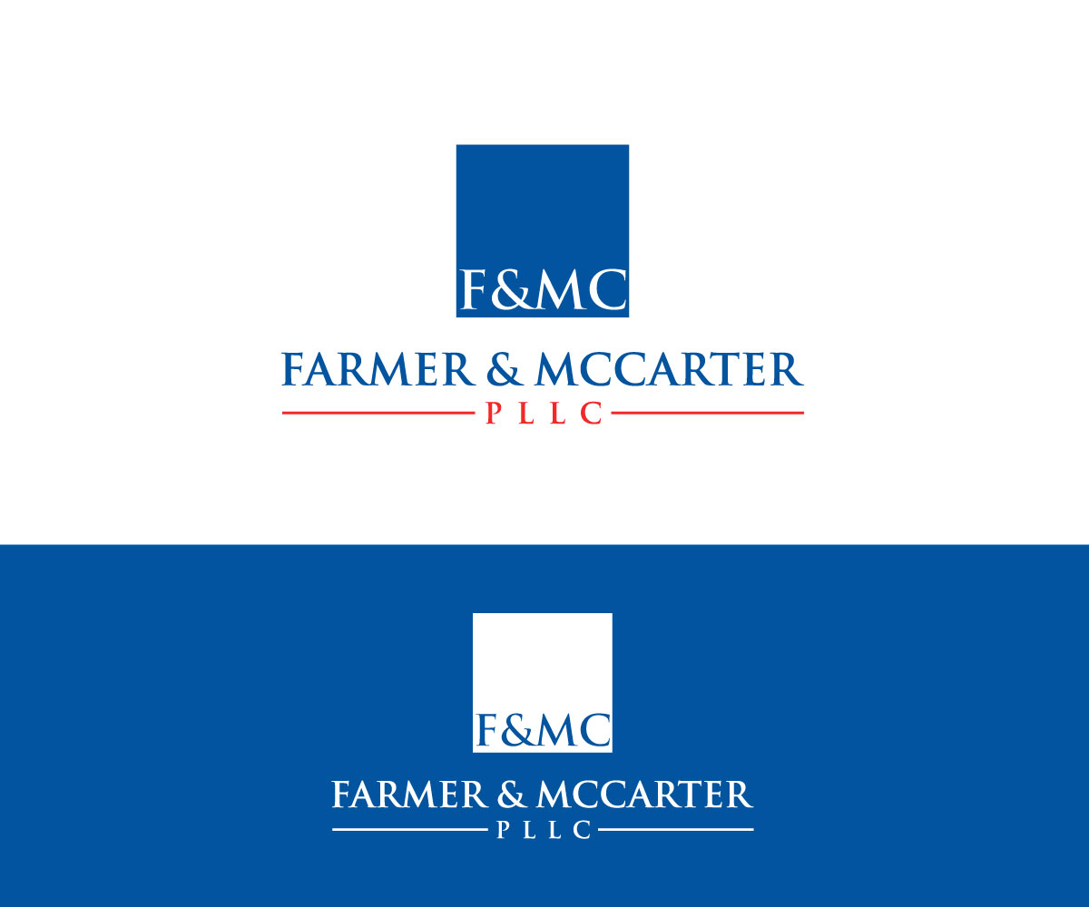 Professional, Serious, Legal Logo Design for Farmer & McCarter, PLLC by ...