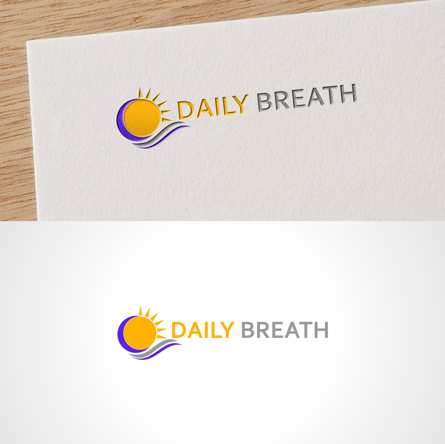 Elegant, Playful, Health And Wellness Logo Design for Daily Breath by ...
