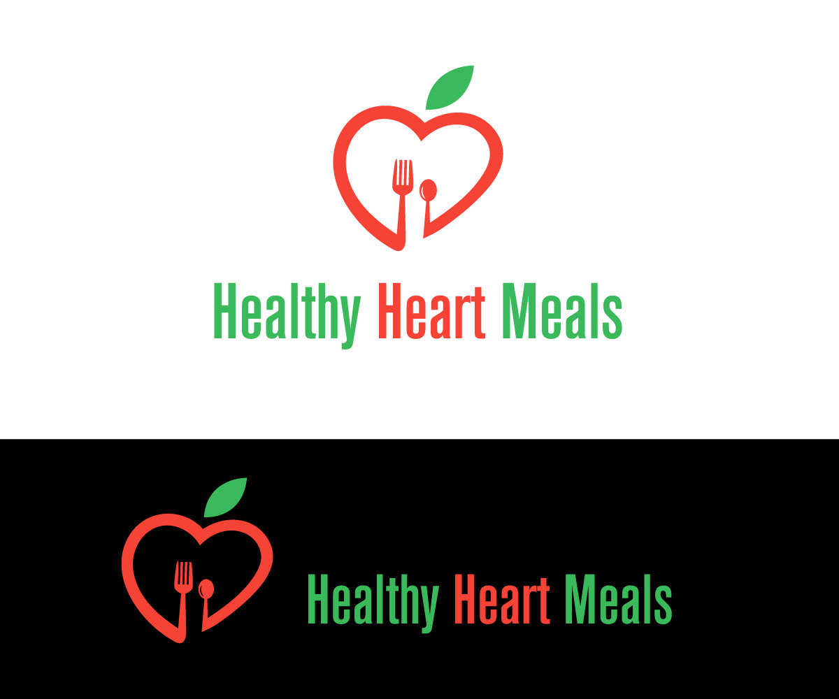 Elegant, Modern, Food Service Logo Design for Healthy Heart Meals by ...