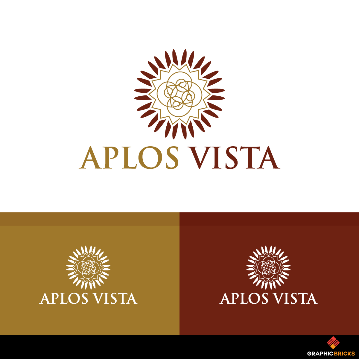 Professional, Elegant Logo Design for Aplos Vista (Optional to include ...