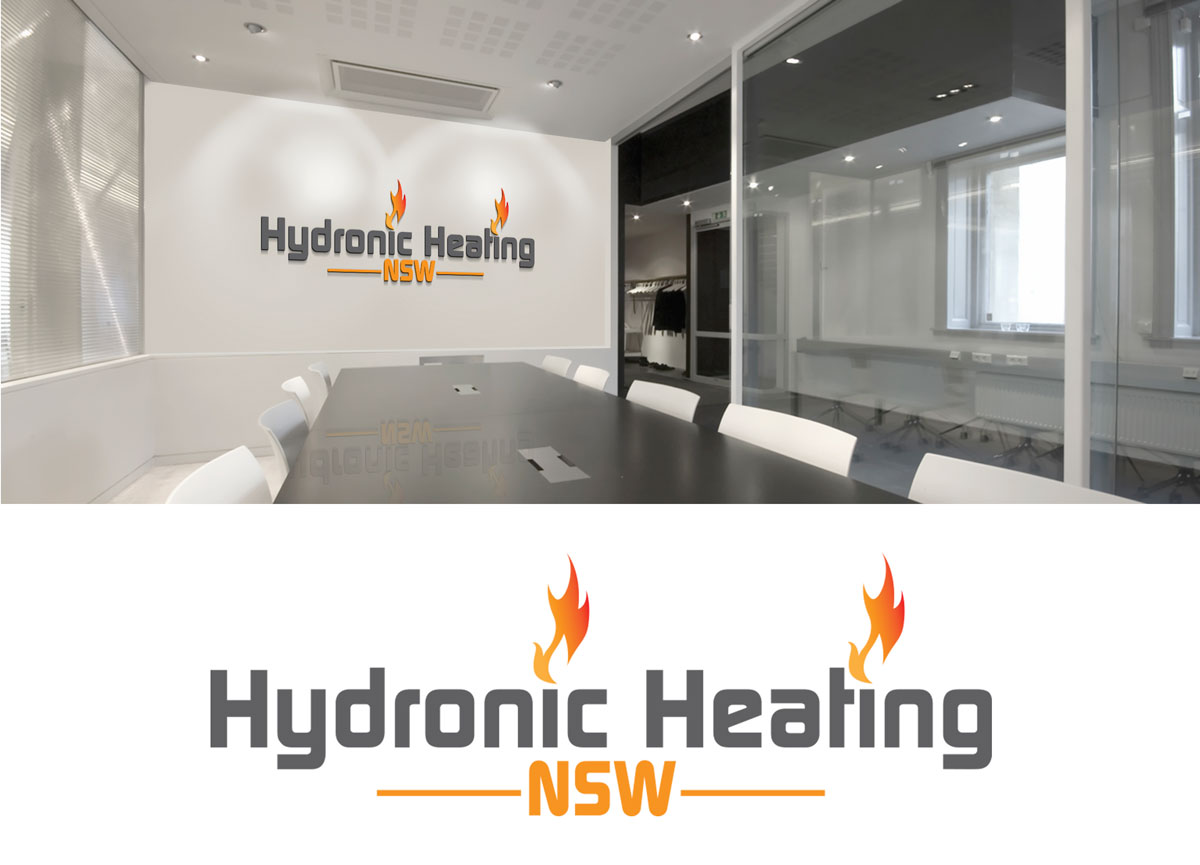 Elegant, Playful Logo Design for Hydronic Heating NSW by Impressive Sol ...