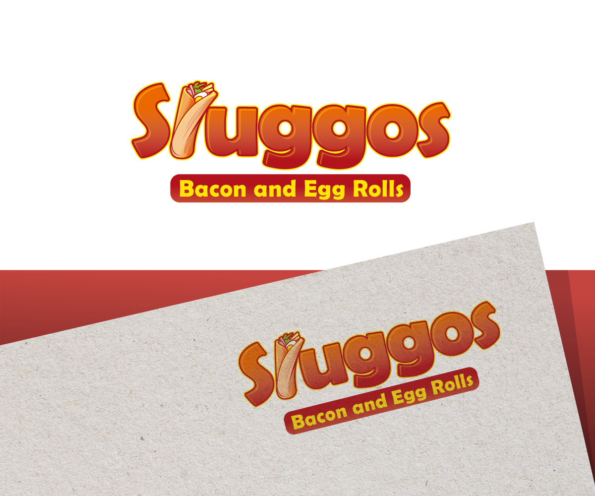 Playful, Personable Logo Design for Sluggos Bacon and Egg Rolls by Jay ...
