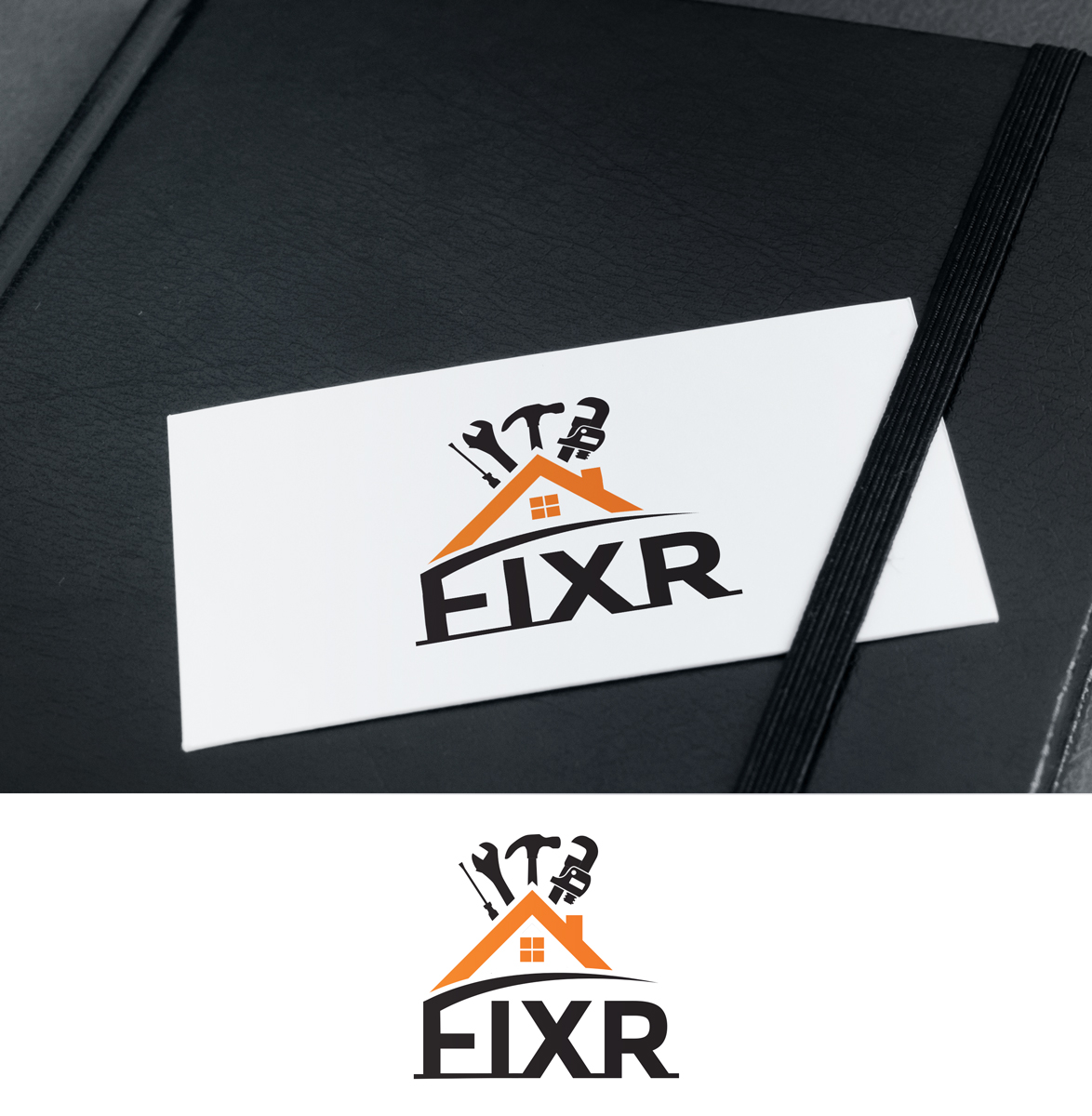 Masculine, Playful Logo Design for FIXR by Impressive Sol | Design ...