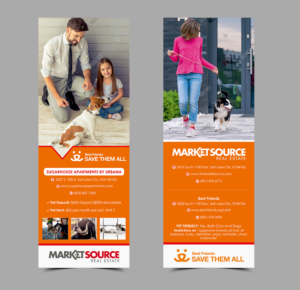 4x11 flyer with a list of apartments (I will provide) co-branded ...