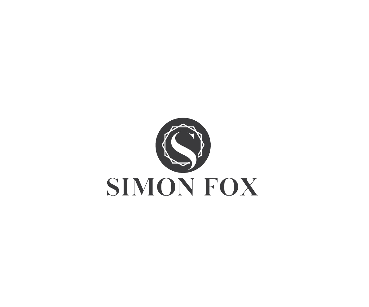 Masculine, Serious, Fashion Logo Design for Simon Fox by Alien Cookie ...