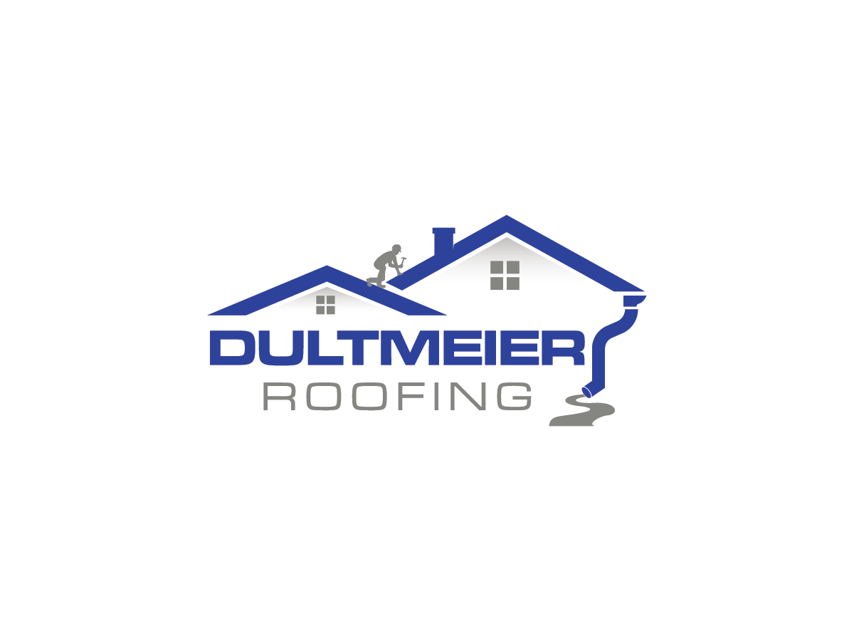 Logo Design for Dultmeier Roofing by HDart | Design #18667903