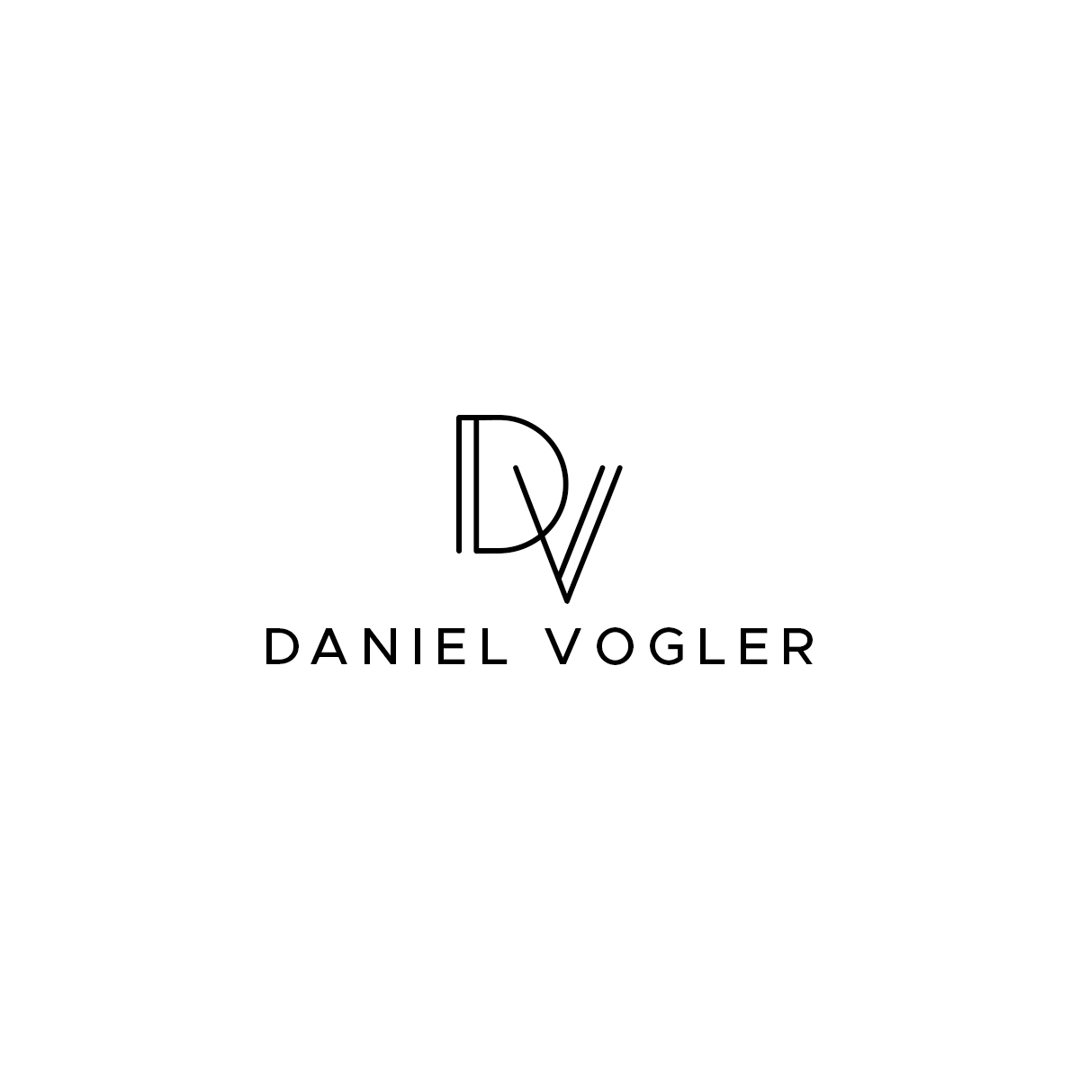 Modern, Masculine Logo Design for DANIEL VOGLER (the logo should come ...