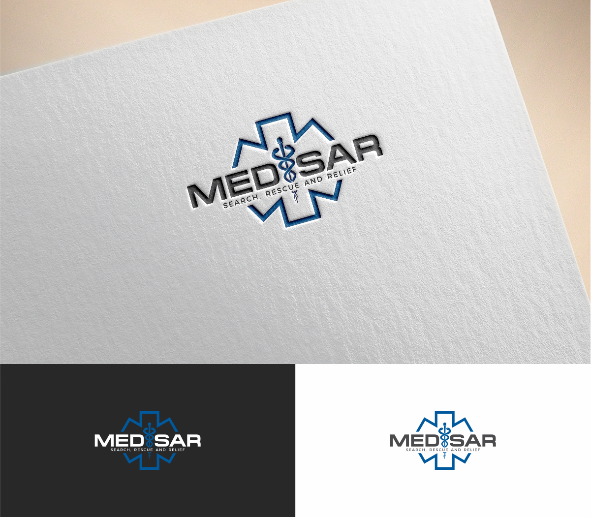 Professional, Masculine Logo Design for MED-SAR Search , Rescue and ...
