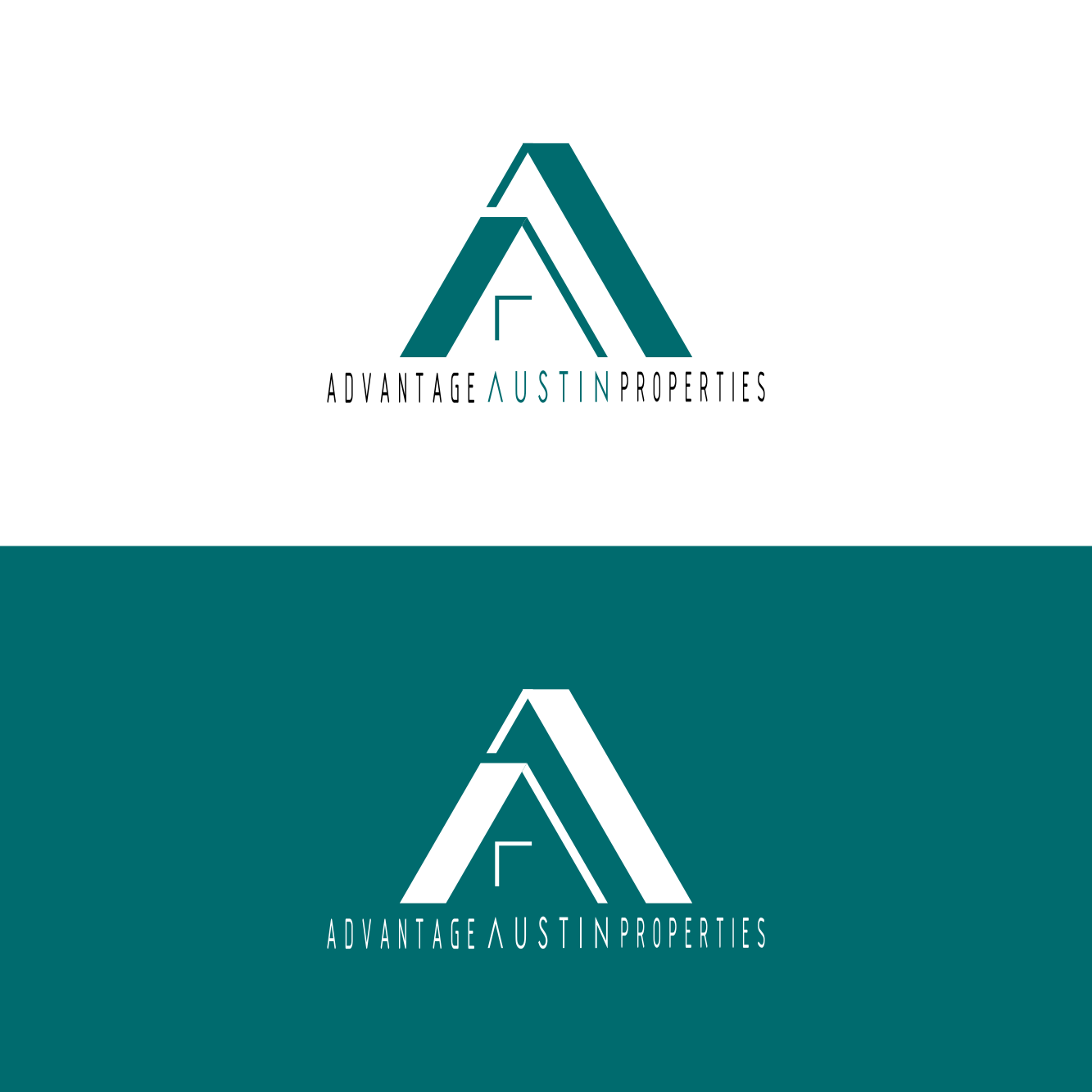 Modern, Bold, Real Estate Logo Design for Advantage Austin Properties ...